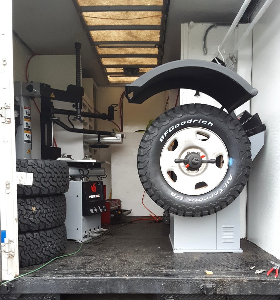 Mobile Tire Service in Virginia. New Installs at Your Home or Worksite